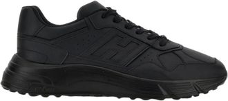Hogan Homme, Chaussures, Noir, Taille: 42 EU Hyperlight Allacciato H