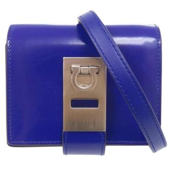 Ferragamo Pre-owned Schultertasche - - Pre-owned - Damen - Blau - ONE SIZE