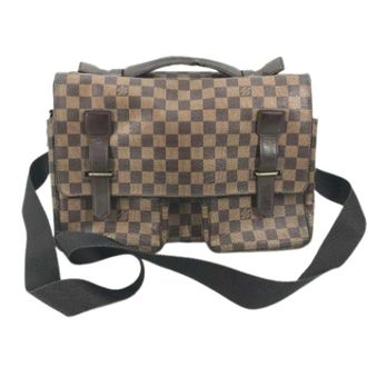 Louis Vuitton Pre-owned Leder Handtaschen - - Pre-owned - Herren - Braun - ONE SIZE