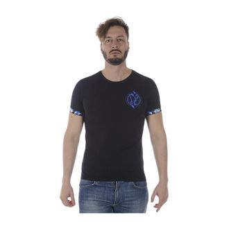 Versace Jeans Couture Homme, Tops, Noir, Taille: M T-Shirt Moderne Triangle Rib