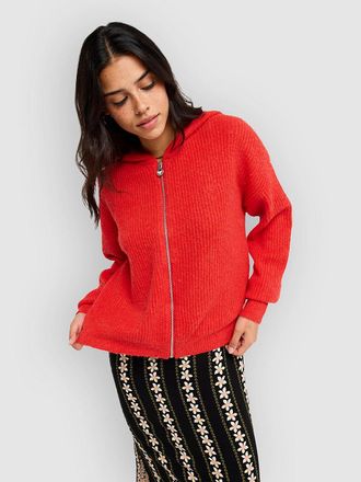 Roxy Go To The Top Sweat &agrave; capuche Zipp&eacute; rouge