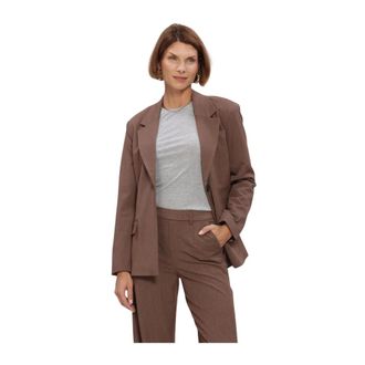 Object Objlisa LO Blazer Noos - - Jackets - Damen - Braun - L