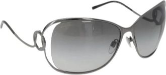Bulgari Lunettes de soleil vintage doccasion - Femme - Pre-owned - Noir - Taille: ONE Size