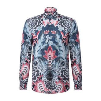 Etro Blumenmuster Freizeithemd - - Shirts - Herren - Mehrfarbig - 2XL