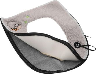 BESPORTBLE Verdickter Toilettensitzbezug aus Pl&uuml;sch mit Rei&szlig;verschluss und Griff Weiches Wc Sitzkissen Universell Passend f&uuml;r Badezimmer Waschbare Toilettensitzm