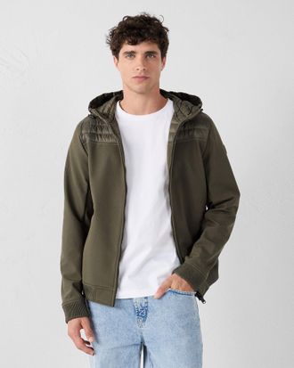 Jott Doudoune bi-mati&egrave;re softshell Army Paco 2.0 - Taille M