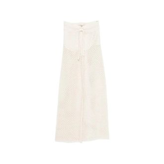 Golden Goose Peggie Knit Pant - - Trousers - Damen - Wei&szlig; - S