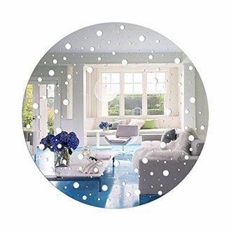 FlexiStyle Dekorativer Spiegel Constellation Modernes Design Dekoration, 3mm Acryl-Spiegel aus der EU, Wohnzimmer, Schlafzimmer, Flur, unzerbrechlich, DIY-Heimte