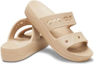 Crocs Femme Via Platform Sandal Sandales, Chai, 41/42 EU