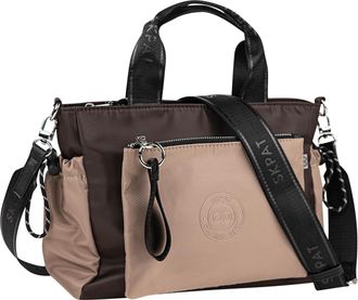 Skpat Gro&szlig;e Damen Handtasche Shopper - Elegante Henkeltasche mit viel Stauraum, Schultertasche f&uuml;r Alltag, Arbeit & Reise, elegante Tasche f&uuml;r Frauen, Braun
