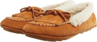 Bally Loafer - Klemp-Fur - Gr. 39 (EU) - in Cognacbraun - für Damen