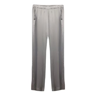 KANGRA Femme, V&ecirc;tements de nuit et de d&eacute;tente, Gris, Taille: 46 FR Silk Pantalons