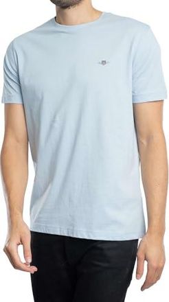 GANT Homme T-Shirt R&eacute;gulier &Agrave; Bouclier, Fresh Blue, XL