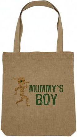 Fabulous Sac Shopping Tote Bag Aspect Lin - Mummys Little Boy Halloween Mummy Drawing - Sac de Courses Toile Epaisse 360g Beige Naturel Cabas Port&eacute; Epaule Soli