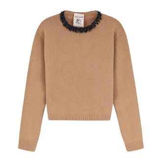 Semicouture Damen, Strickwaren, Braun, XLGr&ouml;&szlig;e