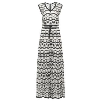 D.exterior V-Neck Lurex Jumpsuit - - Jumpsuits & Playsuits - Damen - Mehrfarbig - M