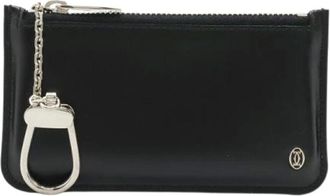 Cartier Pre-owned Pasha Leather Coin Case - Femme - Pre-owned - Noir - Taille: ONE Size