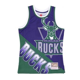 Mitchell & Ness Milwaukee Bucks Basketball Tank Top - - Sport - Herren - Mehrfarbig - M