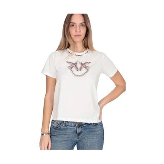 Pinko Pinko, Femme, Tops, Blanc, Taille: 38 FR Hauts