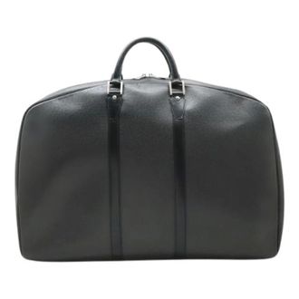 Louis Vuitton unisex, Pre-owned, Noir, Taille: ONE Size Sac Week-end en cuir Pre-owned