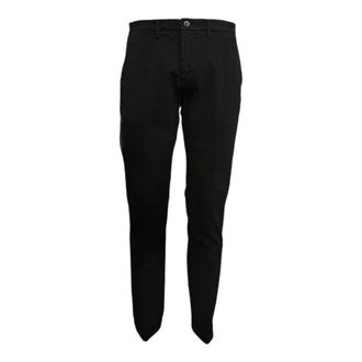 Harmont & Blaine Schwarze Slim Fit Herrenhose - 56 - - Trousers - Herren - Schwarzk - L