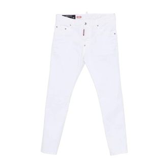 Dsquared2 Jeans Skater - Homme - Jeans - Blanc - Taille: XL
