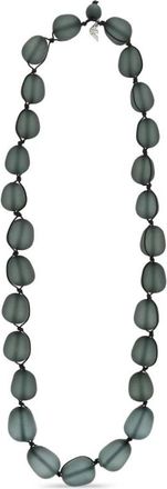 Emporio Armani Beaded Necklace - - Accessories - Damen - Blau - ONE SIZE
