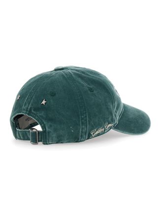 Golden Goose GUP02837 Baseball Cap - Green