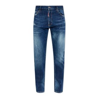 Dsquared2 Homme, Jeans, Bleu, Taille: XL Teddy Jeans