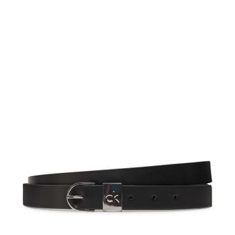 Calvin Klein Damengürtel Calvin Klein Ck Loop Rnd Buckle 2.5_Smooth K60K612936 Schwarz