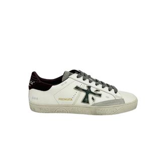Premiata Homme, Chaussures, Blanc, Taille: 42 EU Steven Baskets