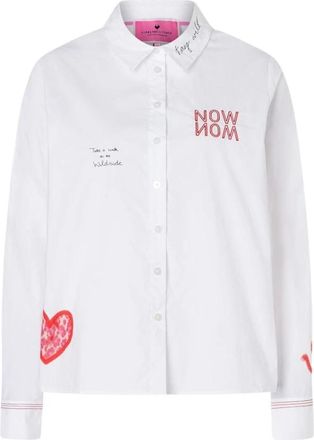 Lieblingsst&uuml;ck Klassisches Button-Down-Hemd - - Blouses & Shirts - Damen - Wei&szlig; - M