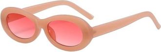 Generic Lunettes De Soleil Ovales &Agrave; Petite Monture For Hommes Et Femmes, Id&eacute;ales For Les D&eacute;placements Quotidiens, Les Vacances &Agrave; La Plage Et Les Photos De Rue