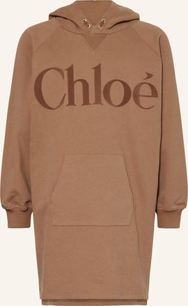 Chlo&eacute; Hoodie-Kleid rosa
