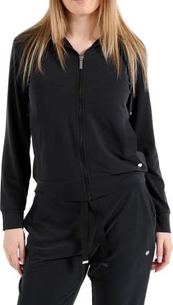 Colmar Femme, Sweatshirts et sweats &agrave; capuche, Noir, Taille: 42 FR Zip-throughs