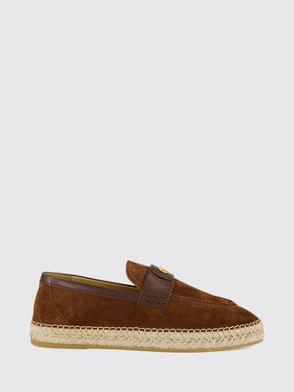 Valentino Garavani Espadrilles en daim avec plaque VLogo Signature
