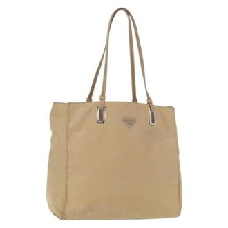 Prada Pre-owned Vintage Tote Bag - - Pre-owned - Damen - Beige - ONE SIZE
