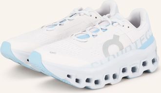 On Sneaker Cloudmonster weiss