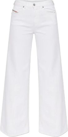 Diesel Wide Jeans - - Jeans - Damen - Wei&szlig; - W26 L30