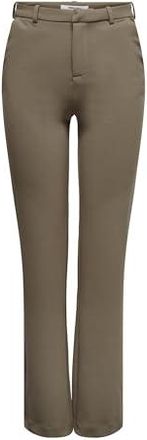 Only ONLRAFFY-YO Life Mid STR Pant TLR Noos Pantalons, Fossil, XL/34 aux Femmes