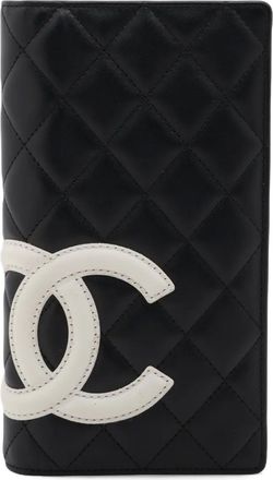 Chanel portefeuille Cambon Line (2008-2009) - Noir