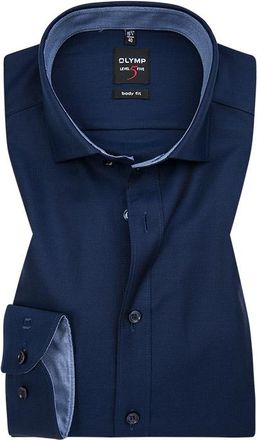 Olymp Herren Hemd blau
