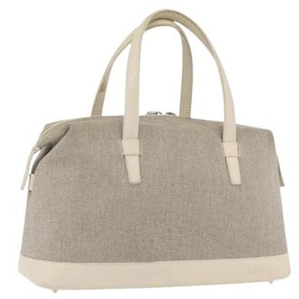 Loewe Sac &agrave; main Pre-owned en toile - Femme - Pre-owned - Beige - Taille: ONE Size