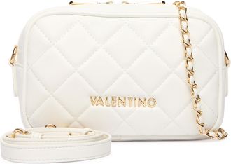 Valentino Handtasche Valentino Ocarina VBS3KK51R Wei&szlig;