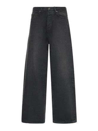Balenciaga Straight Leg Jeans - Schwarz