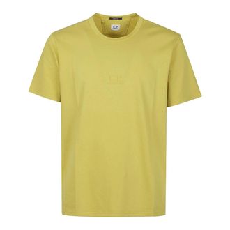 C.P. Company 20/1 Jersey T-Shirt - - Tops - Herren - Gelb - XL
