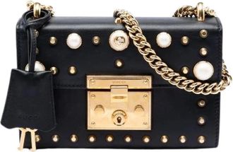 Gucci Sac bandouli&egrave;re Pre-owned - Femme - Pre-owned - Noir - Taille: ONE Size