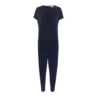 Inwear Navy Jumpsuit mit Taillenband - - Jumpsuits & Playsuits - Damen - Blau - 2XS