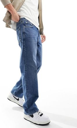 Only & Sons Fade - Jean ample - Bleu moyen délavé