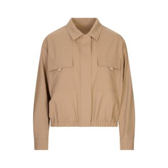 Fabiana Filippi Femme, Vestes, Beige, Taille: 36 FR Bomber